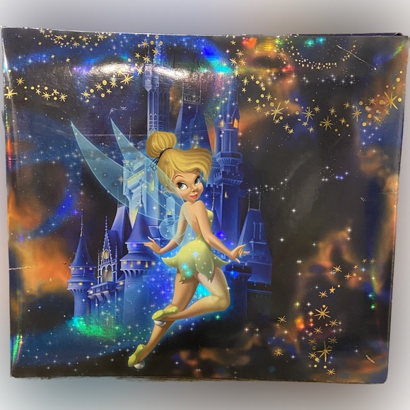 Disney | Other | Disney Tinkerbell Scrapbook Photo Album 4 12 X 13 ...